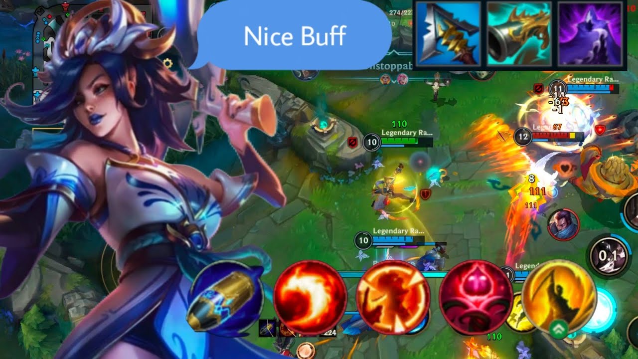 Buff Miss Fortune is OP / Miss Fortune Gameplay S14 - YouTube