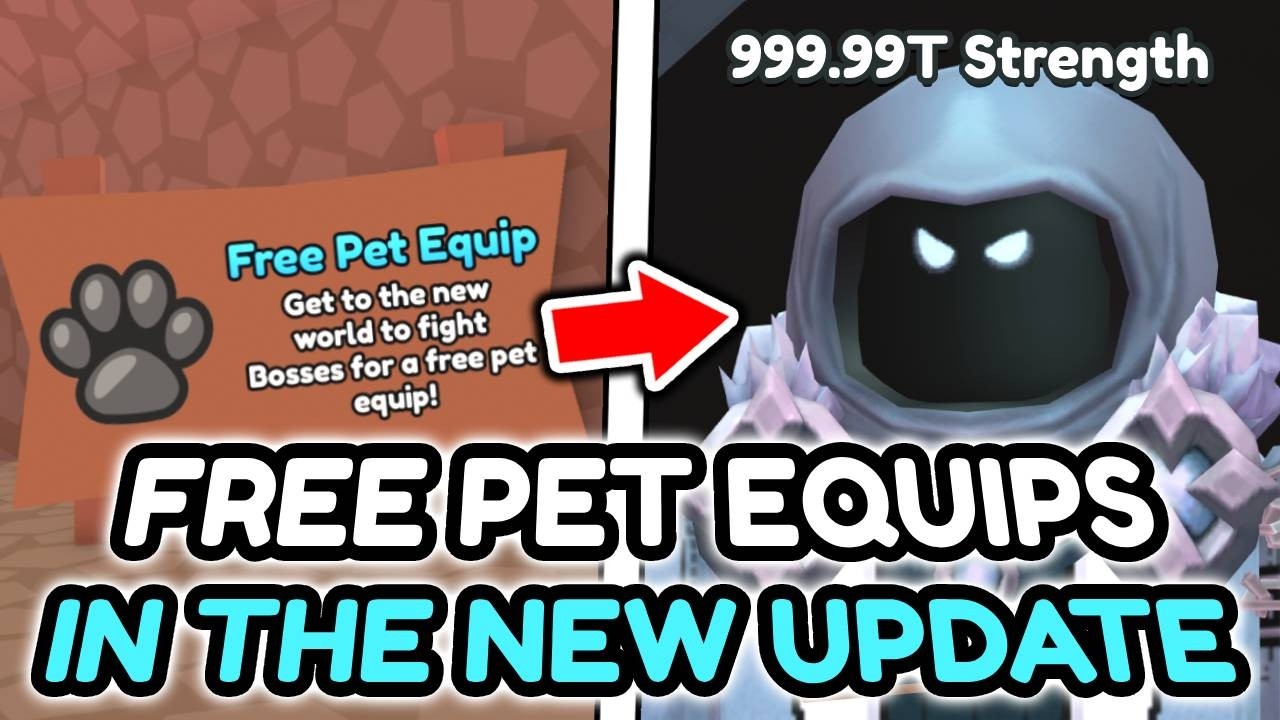 The NEW Update Gives FREE PET EQUIPS In Roblox Arm Wrestling Simulator ...