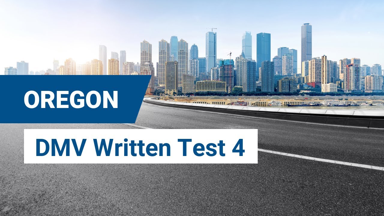 2024 Oregon DMV Written Test #4 - YouTube