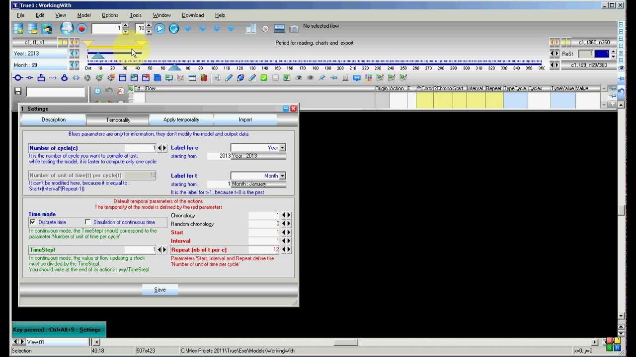 True-World System Dynamics Software : WorkingWith... Settings - YouTube