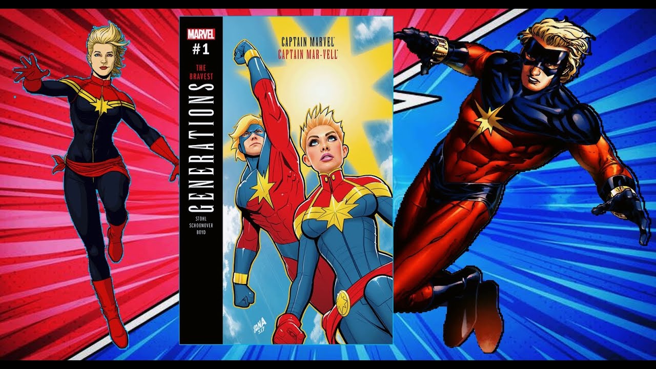 Captain Marvel & Captain Mar-Vel Generations A Contest Of Masculinity ...