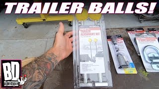 Flat Bed Trailer Box Install (Trailer Balls)