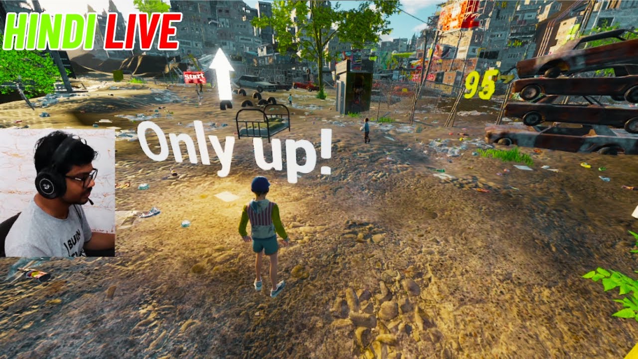 Only Up live Gameplay Hindi | ThePARTICLE Gaming - YouTube