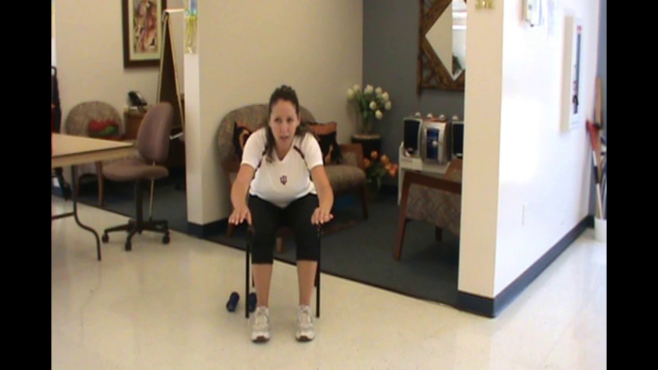 Senior Exercise Class with Holly- Workout 1 - YouTube