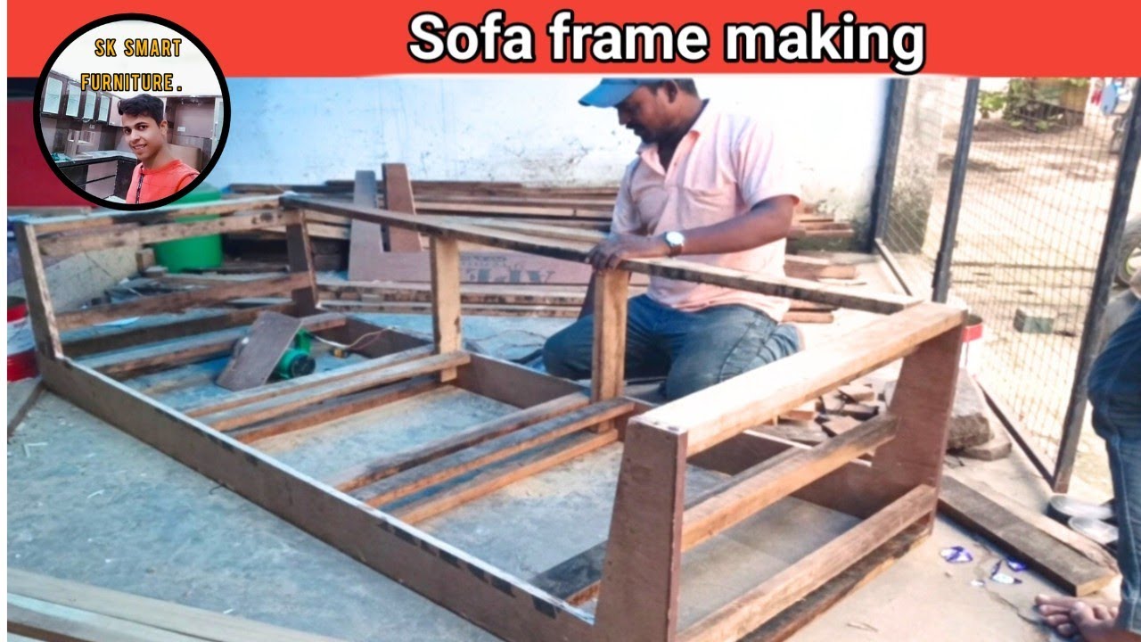 sofa ferem making । Sofa ka farma kaise banaye । sofa dhacha keyse ...