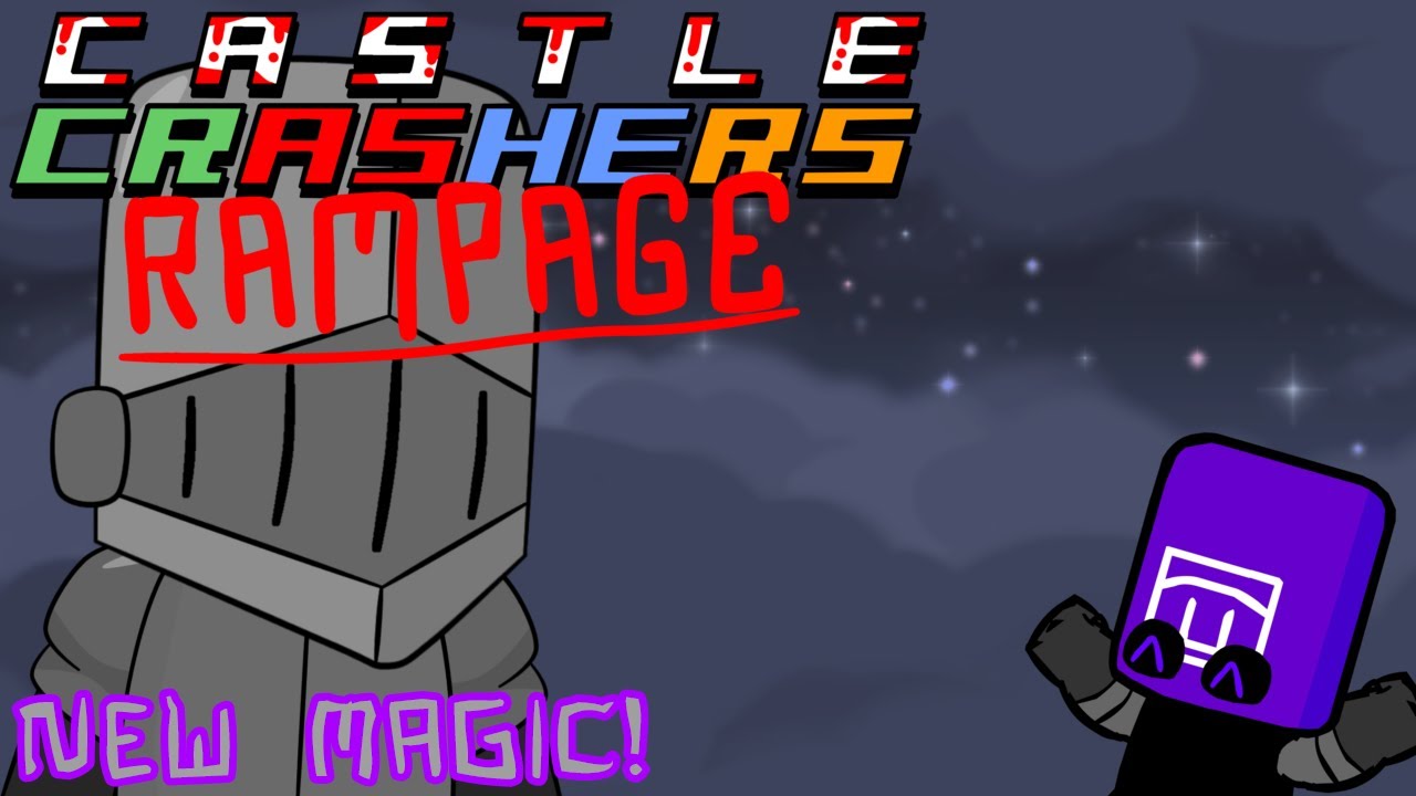 TFO and Dark Knight New Magic Showcase | Rampage Mod Castle Crashers ...