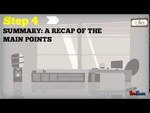 How to structure your presentation in 5 steps - YouTube