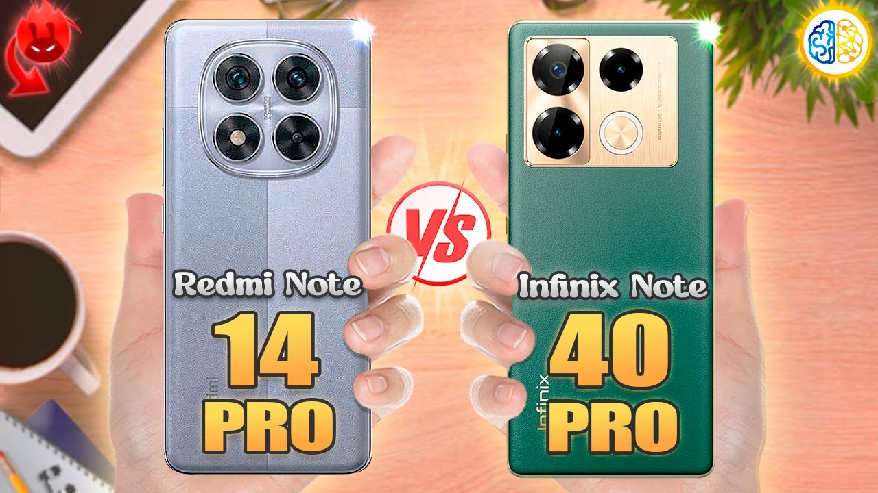 Redmi Note 14 Pro vs Infinix Note 40 Pro Full Review - YouTube