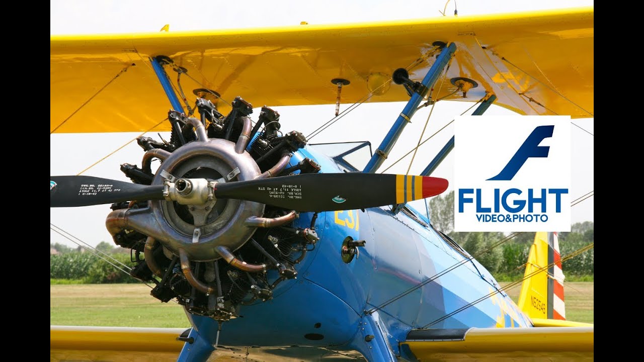 Historical Aircraft: Boeing Stearman PT-17 Display - YouTube