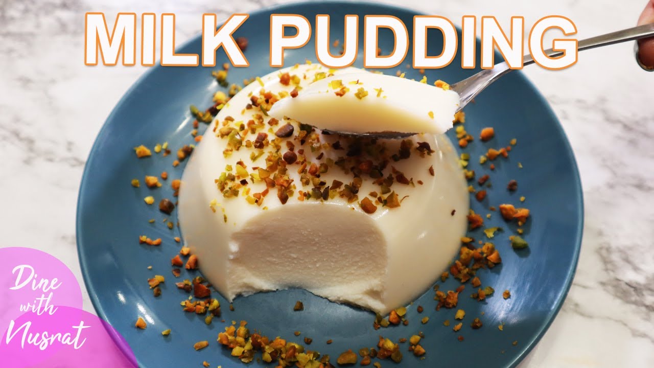 EASY Milk Pudding Anyone Can Make | Milk Pudding Recipe With Agar Agar ...