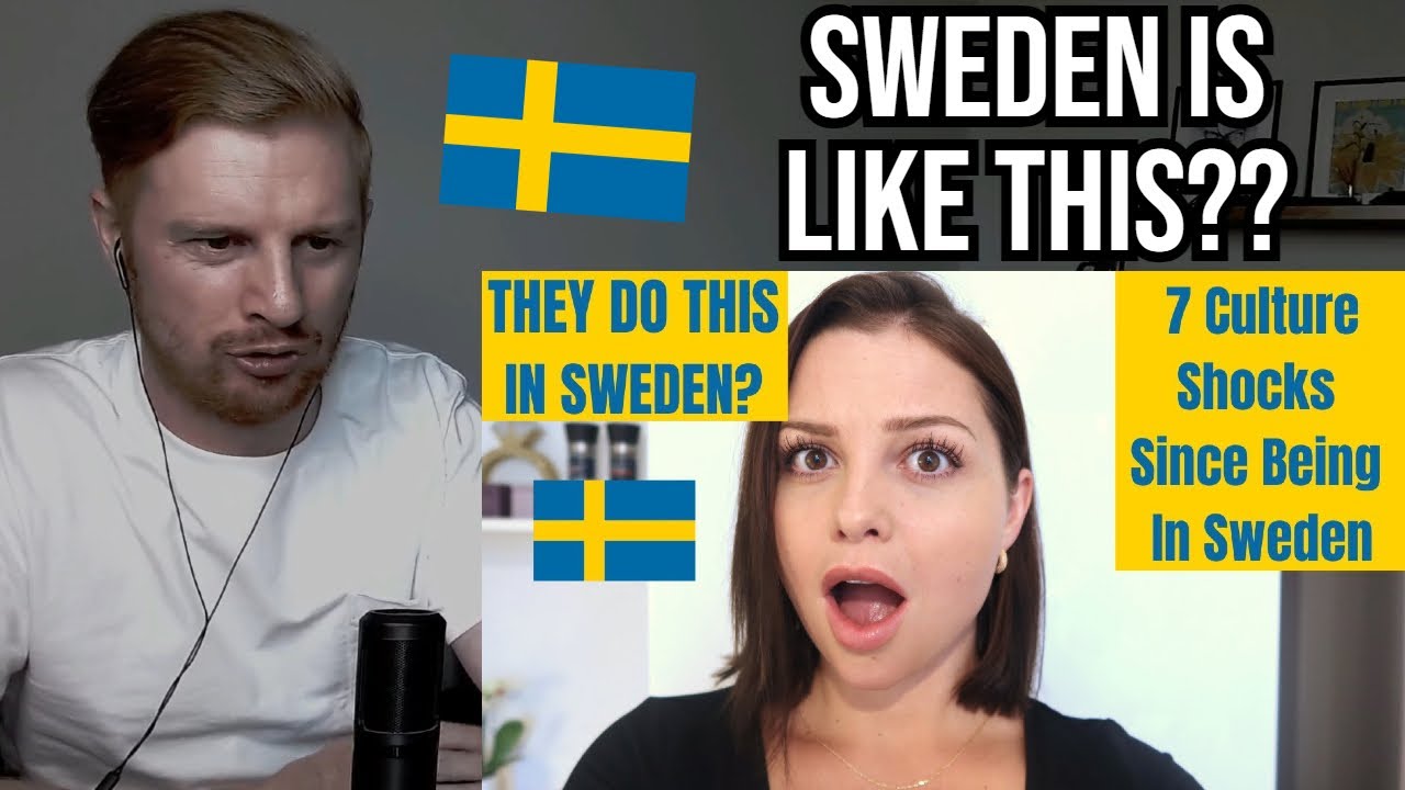 Reaction To 7 Culture Shocks Since Moving to Sweden (An American ...
