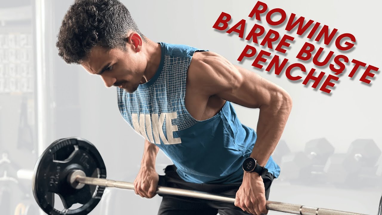 Rowing Barre Buste Penché | Musculation du DOS - YouTube