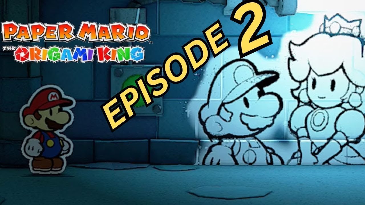 Paper Mario: The Origami King Gameplay Part 2 - Graffiti Underground ...