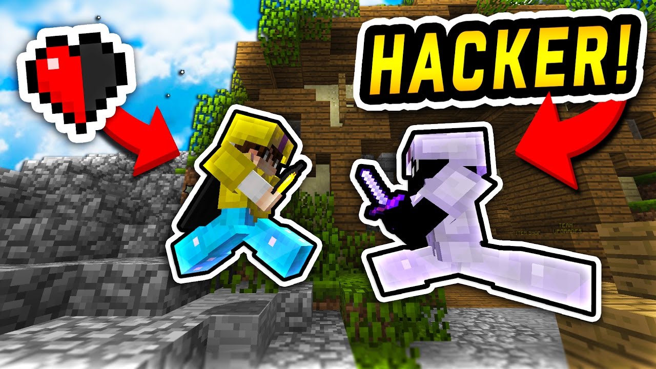 Half A Heart Clutch Against Hackers Minecraft Bed Wars Youtube