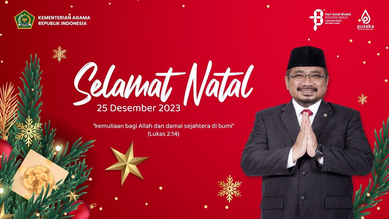 Selamat Merayakan Natal 2023 - YouTube