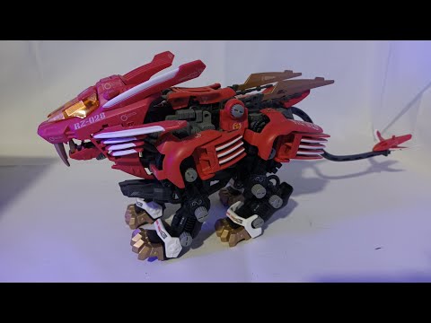 Blade Liger, Leon Toros Custom Ver. (Zoids Series 3) - YouTube