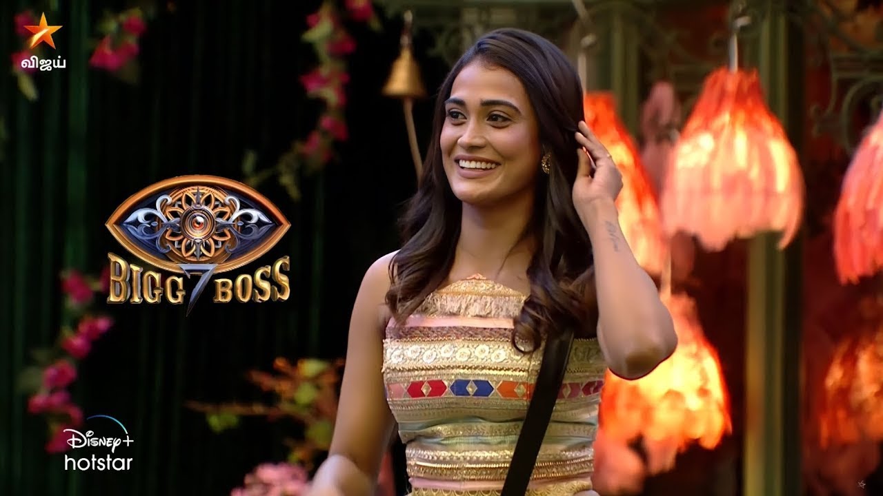 Bigg Boss 7 Tamil - Poornima Ravi Entry | Grand Launch | Bigg Boss ...