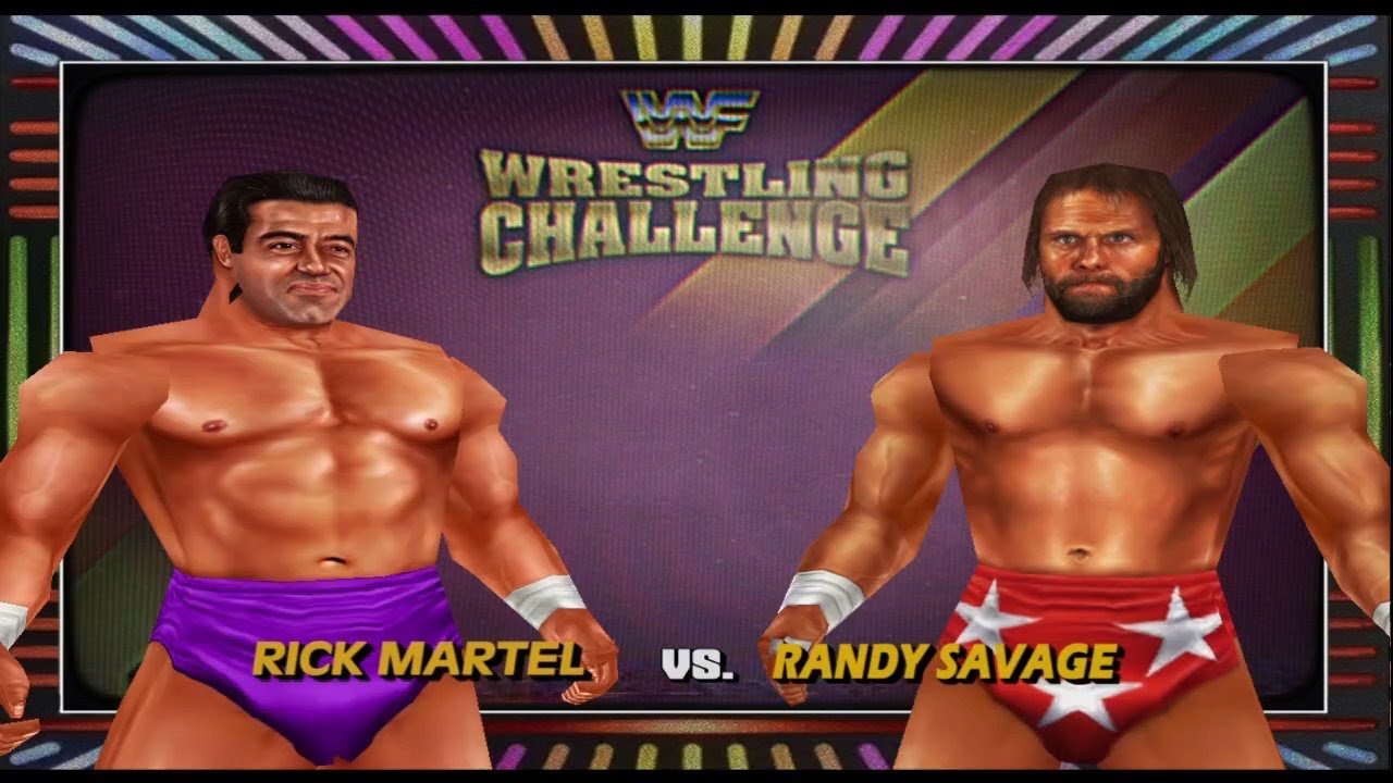 Rick Martel vs. Randy Savage | WWF Wrestling Challenge | WWF Legends ...