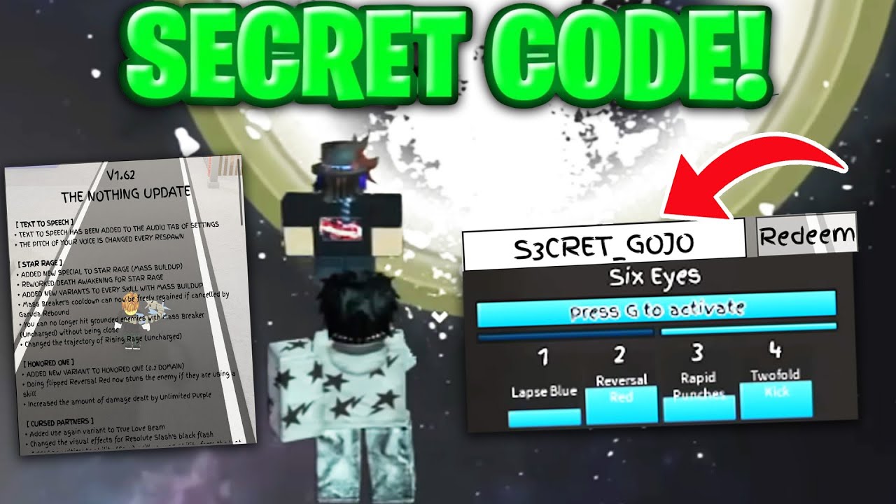 JUJUTSU SHENANIGANS UPDATE V1.62 CODES NEW GOJO 0.2 DOMAIN SHOWCASE ...