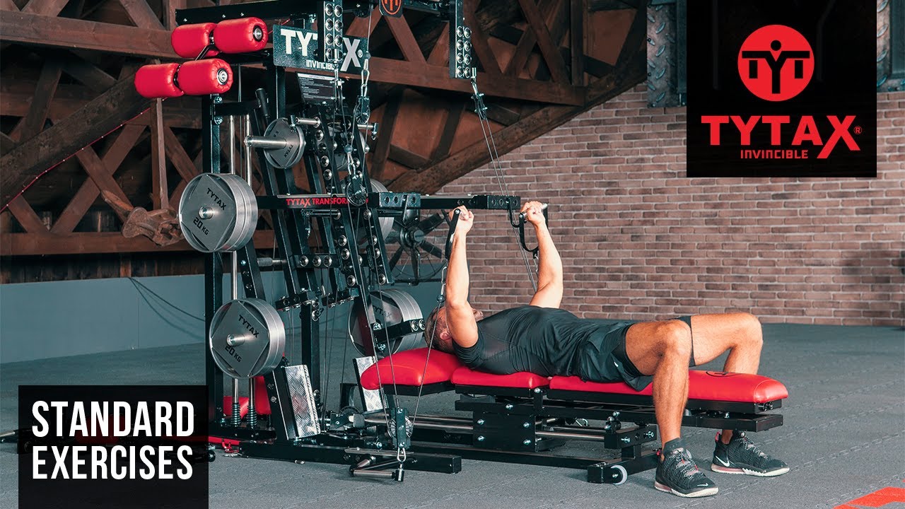 TYTAX® MX | Cable Bench Press (Stirrups) - YouTube