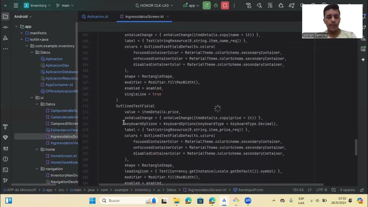 Utilización de la libreria Room Sqlite - YouTube