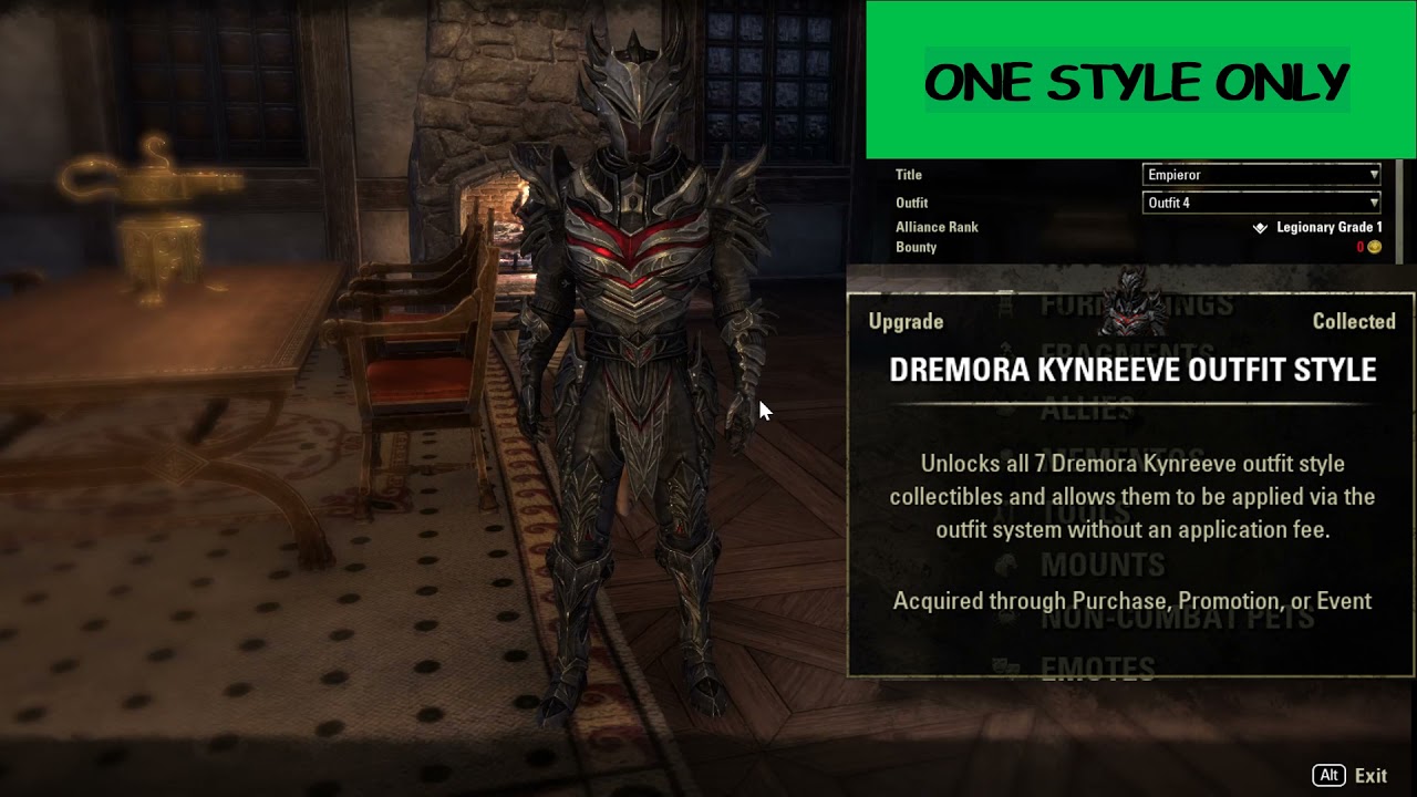 Elder Scrolls Online Dremora