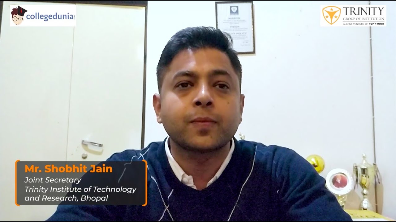 Mr. Shobhit Jain | Joint Secretary | Trinity Institute of Technology ...