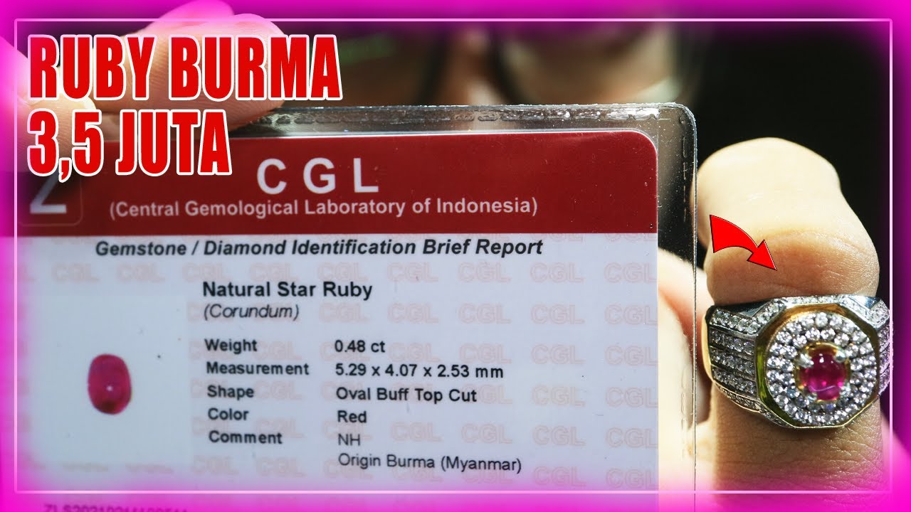 HARGA BATU PERMATA RUBY BURMA ZAMRUD COLOMBIA SAFIR CEYLON | JAKARTA ...