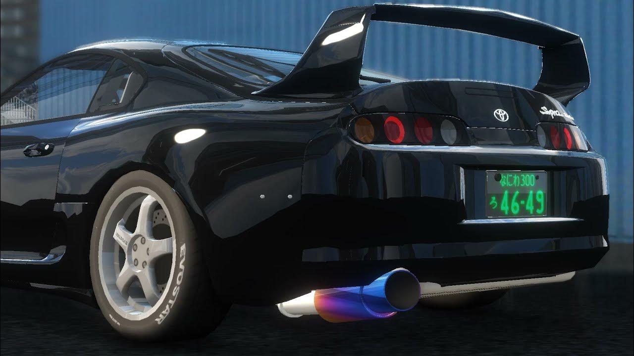 LFS XRT : Toyota Supra Mod No Tweak LİNK!!!! - YouTube