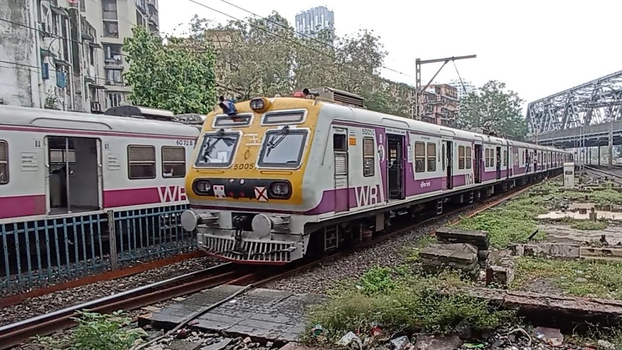 Amazing WR Speed Local Train Skipping Station & Slow Locals Crossing at ...