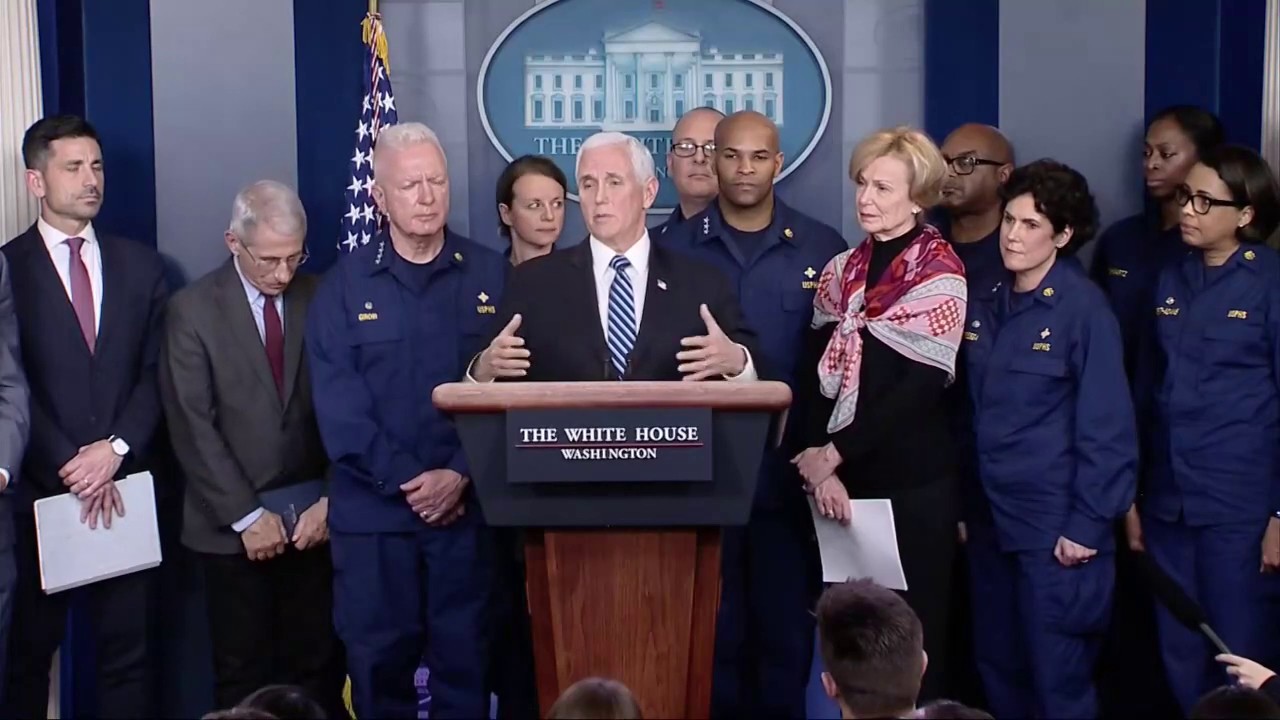 LIVE: White House task force to provide coronavirus update. - YouTube