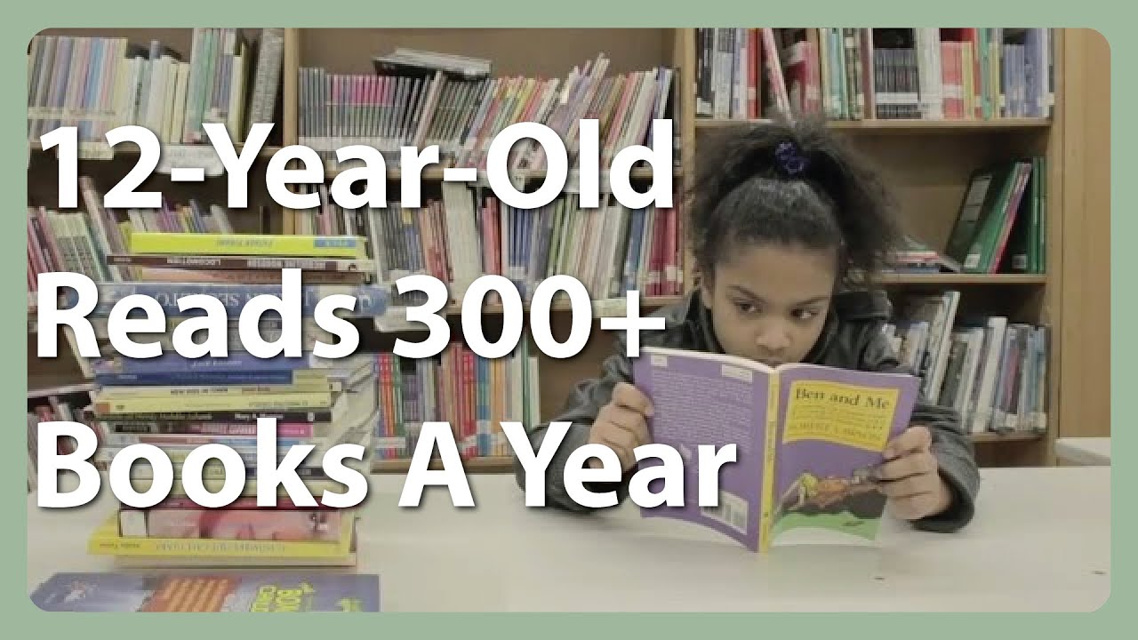 Ambitious 12-Year-Old Reads 300+ Books A Year - YouTube