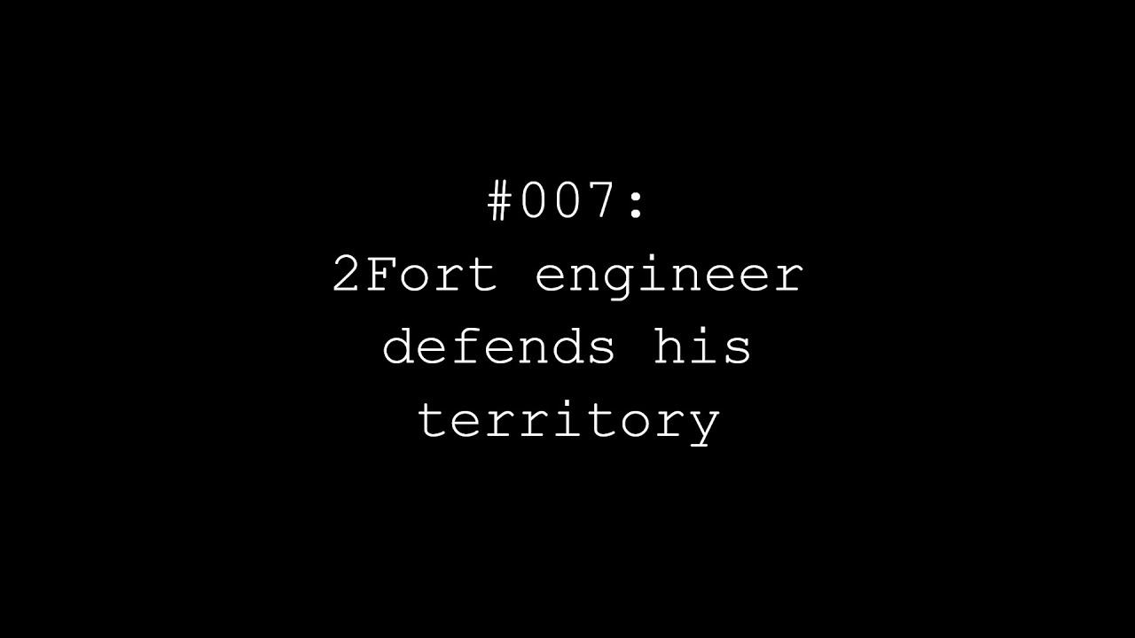 TF2 observer casefile: 2Fort Engineer Defends His Territory - YouTube