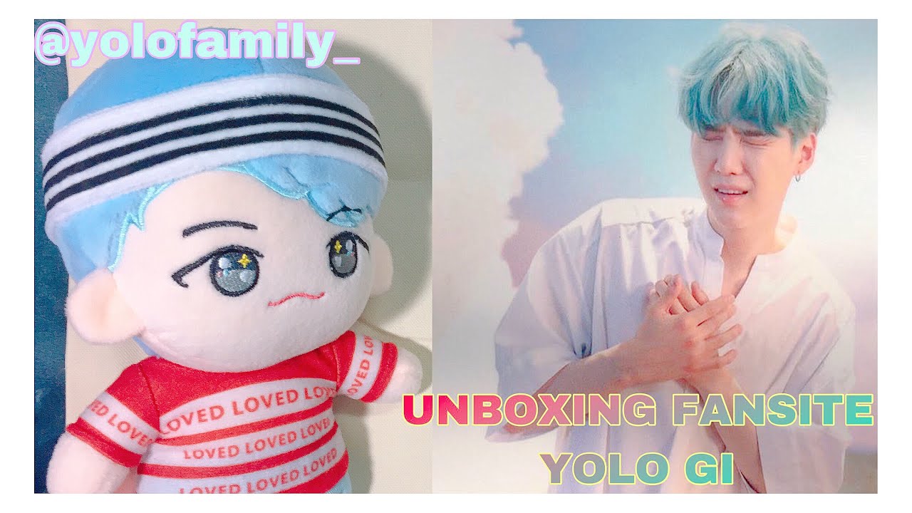 [ENGSUB][UNBOXING][DOLL] BTS doll YOLO GI such a cute and sweetie boy ...