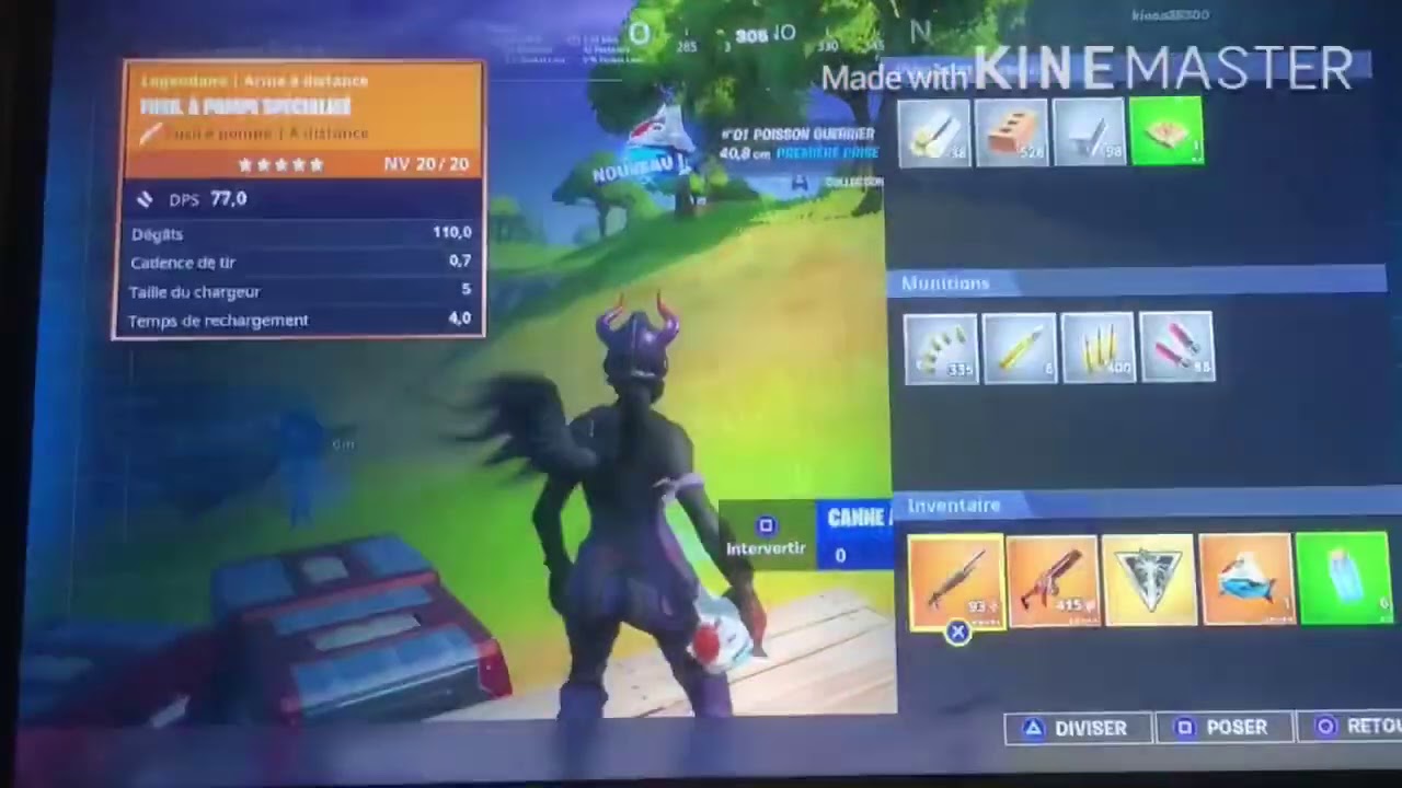 Je trouve le poisson guerrier - YouTube