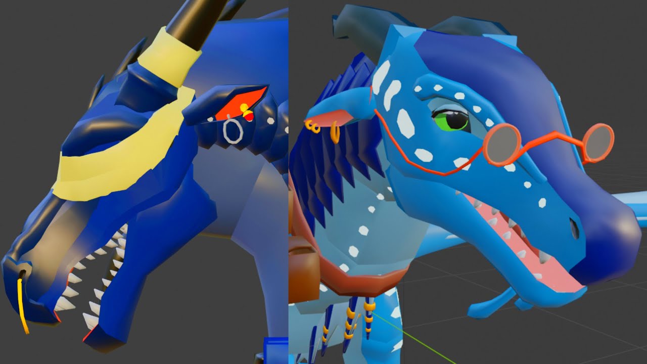 NightWing and SeaWing Accessories! Wings of Fire (the Journey) - YouTube