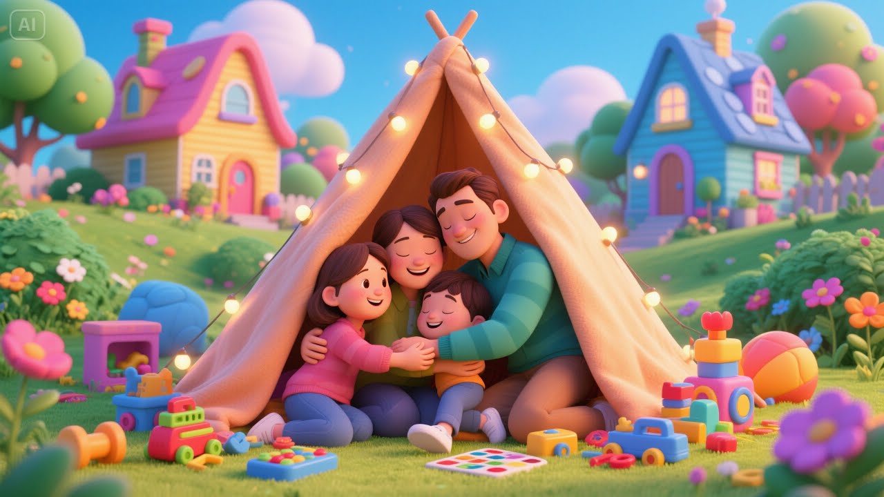 Family Fun Time – Together We Play! | Joyful Kids Song About Family ...