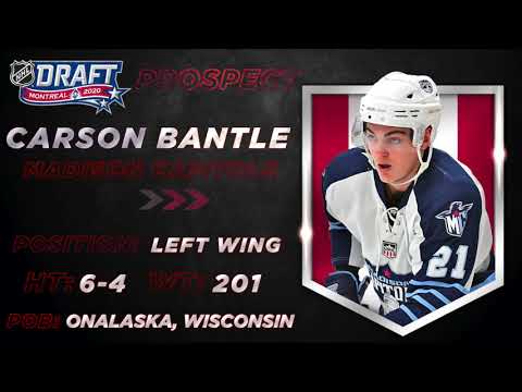 USHL NHL Draft Prospects Spotlight - Carson Bantle Madison Capitols ...