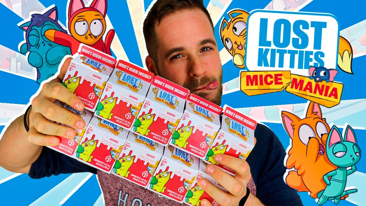 Lost Kitties Series 3 Mice Mania UNBOXING 10 CAJAS SORPRESA en Pe Toys ...