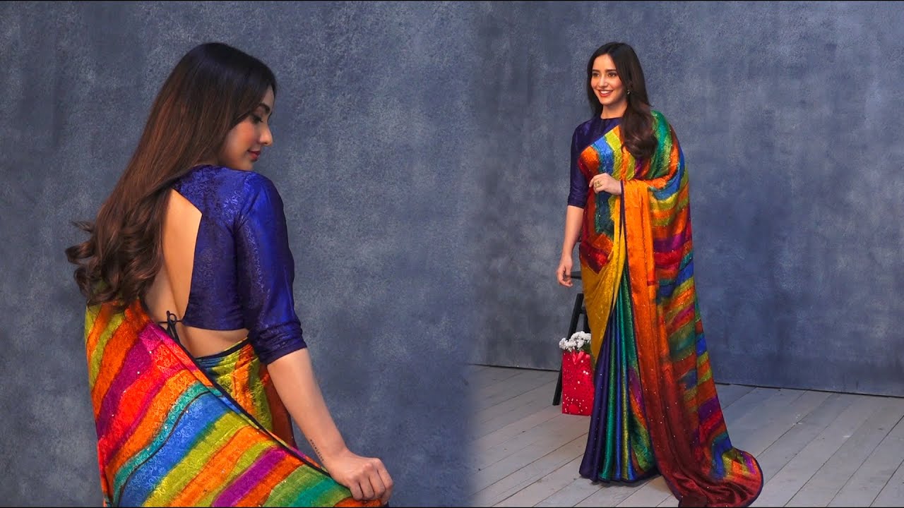 Neha Sharma Photoshoot In Traditional dress Look Stunning - YouTube