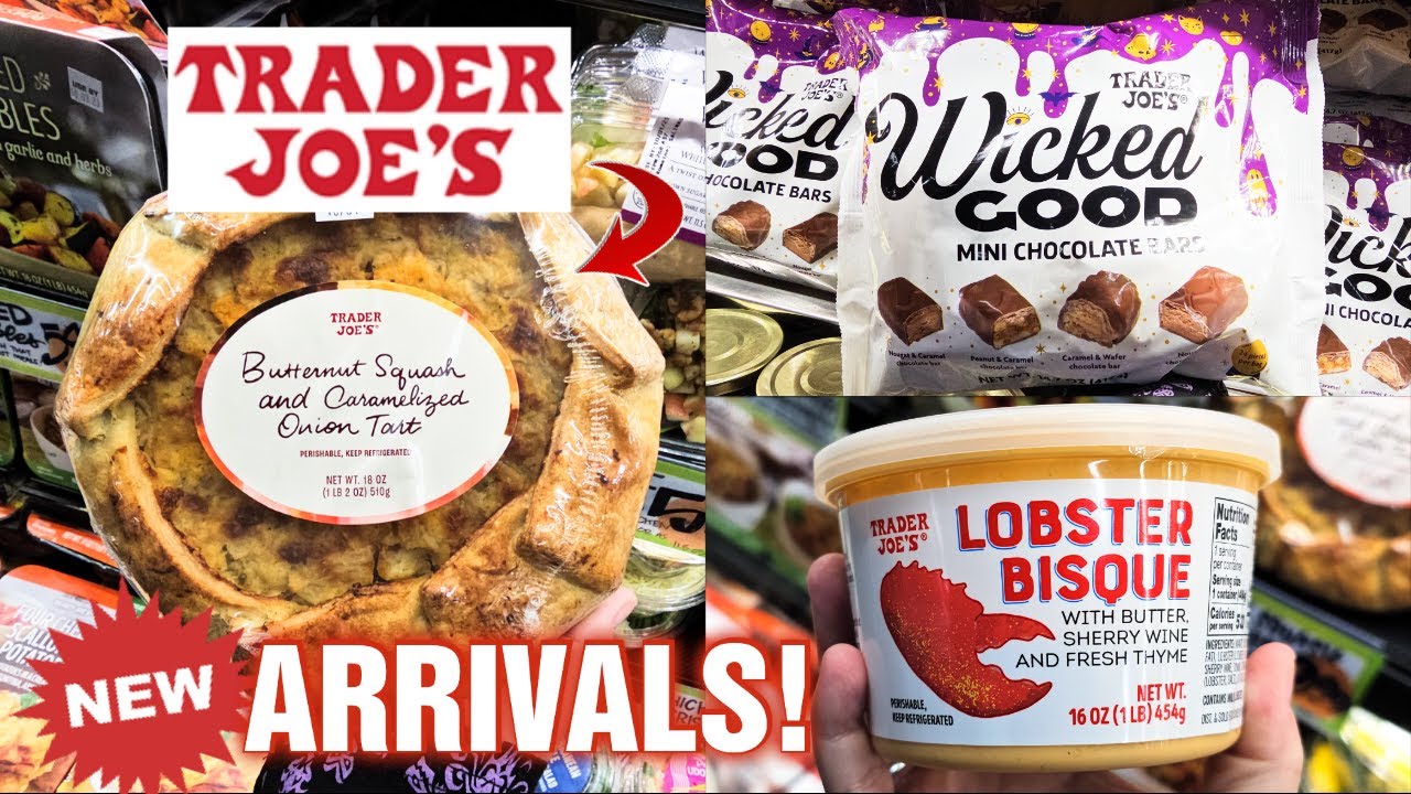 TRADER JOE'S NEW ARRIVALS for OCTOBER 2023! - YouTube