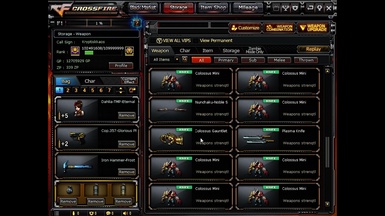 CROSSFIRE WEST ACCOUNT FOR SALE ! GRAND MARSHALL 54 VIP 700 USD ONLY ...