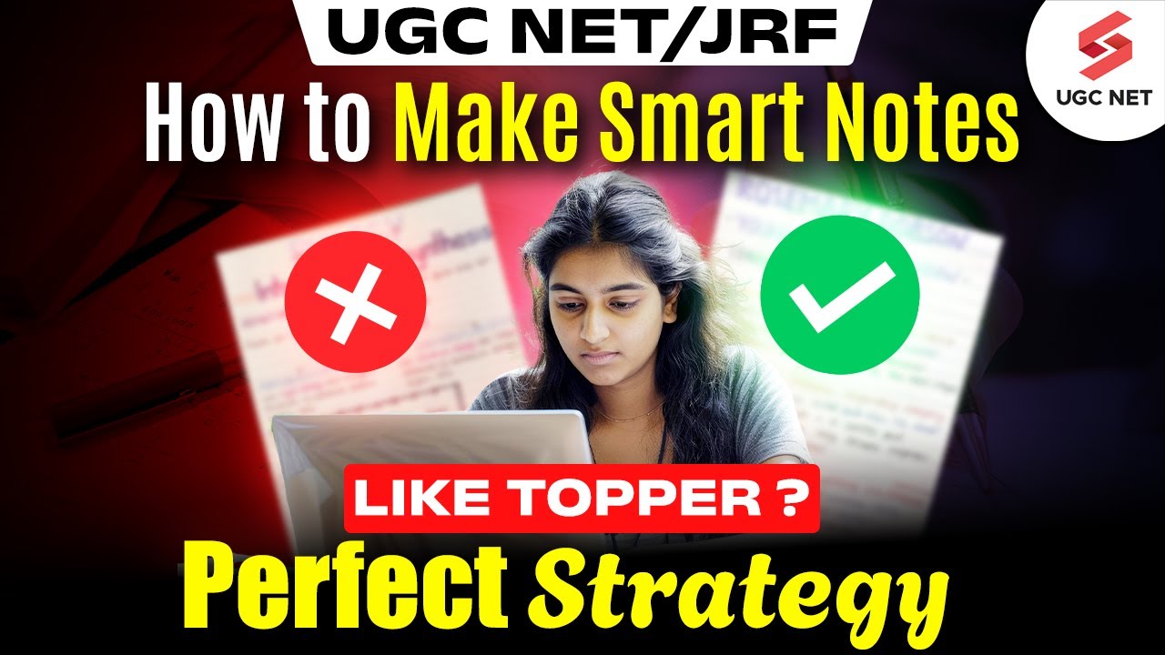UGC NET Toppers Strategy 2024 | How To Make Perfect Notes For UGC NET ...