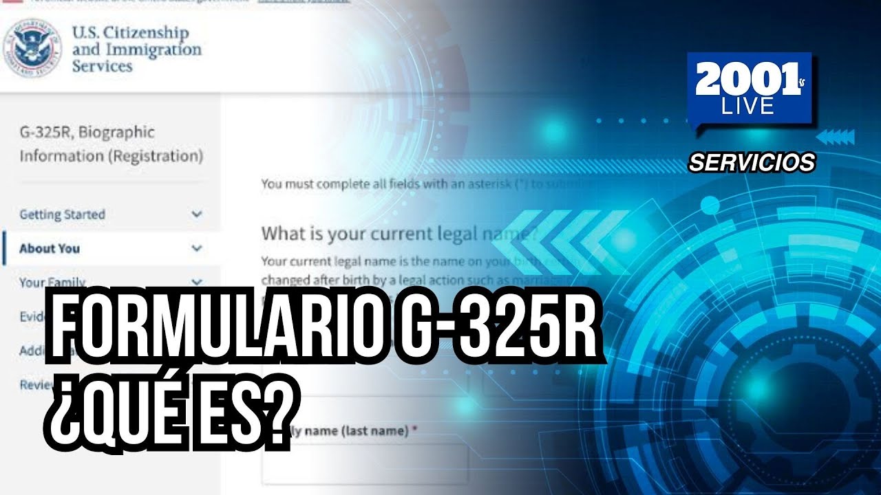 ¿Quiénes están exentos de llenar el Formulario G-325R para inmigrantes ...
