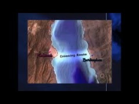 Pruebas del cruce del Mar Rojo y explicación - YouTube