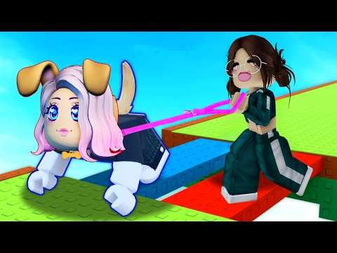 KÖPEĞİNİ AL VE PARKURU TAMAMLA😊AYŞEM ECE ARI💥ARIGİLLER🐝ROBLOX DOG WALK