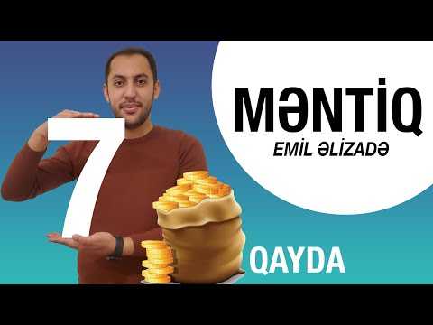 Məntiq 7 Qızıl Qayda - Emil Əlizadə