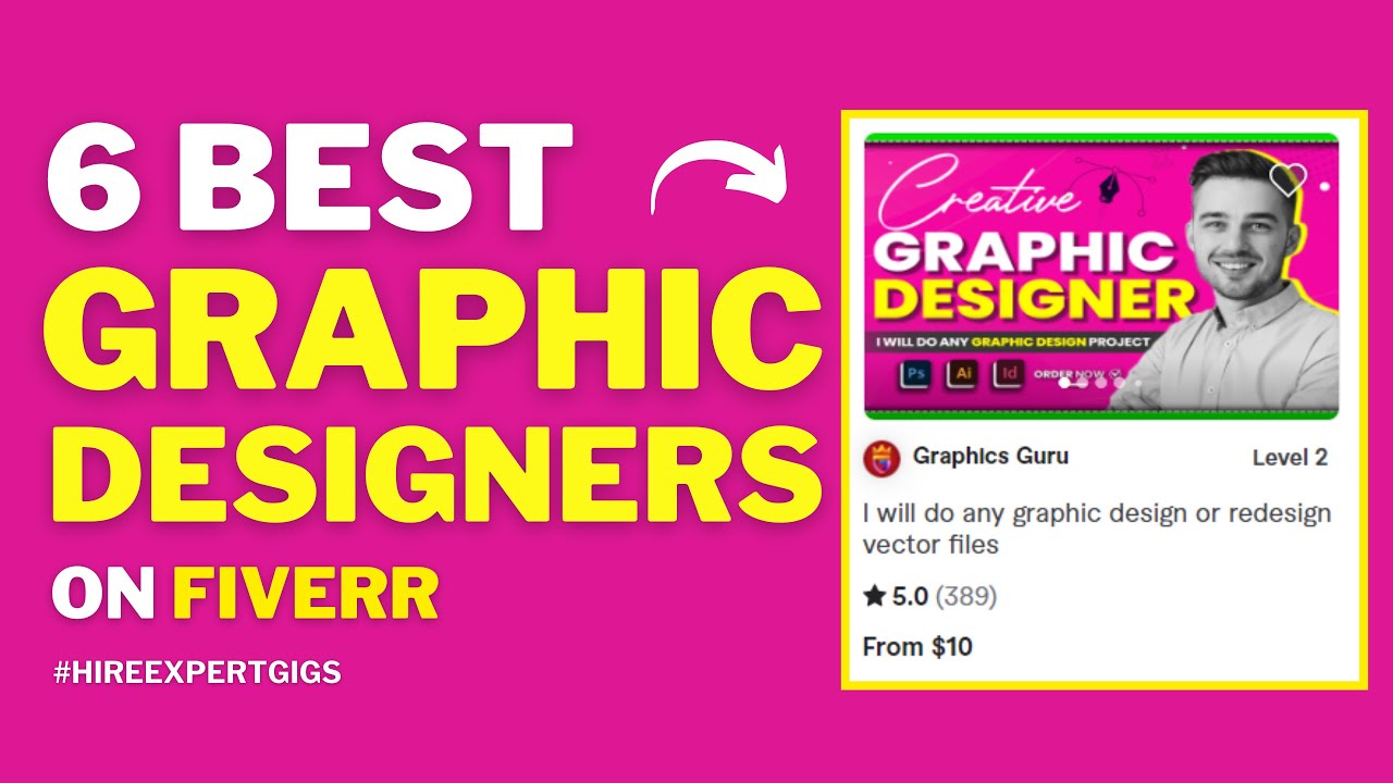 6 Best Freelance Graphic Designers/Design Services on Fiverr 2024🔥 ...
