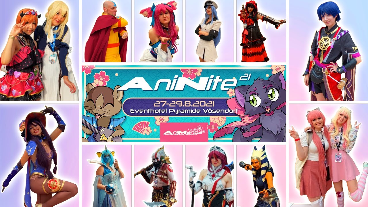 AniNite 2021 Eventpyramide Vösendorf | Cosplay Austria - YouTube