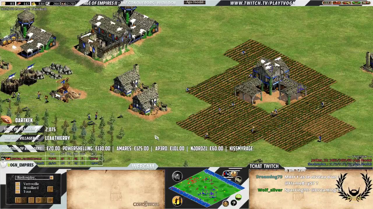 Age of empires II - Expert Players - JorDan_23 vs Shadowplay - MAP ...